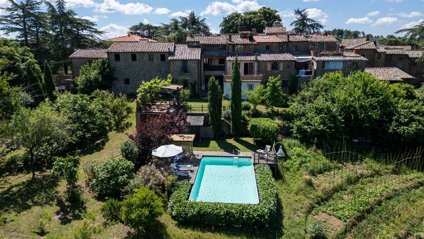 Solatina - Vakantiehuis in Bucine - Arezzo en Cortona - Toscane